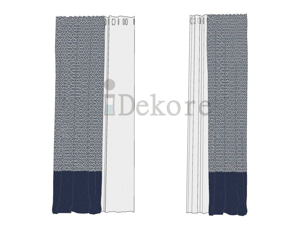 Curtain & Vitrage Living Room - iDekore