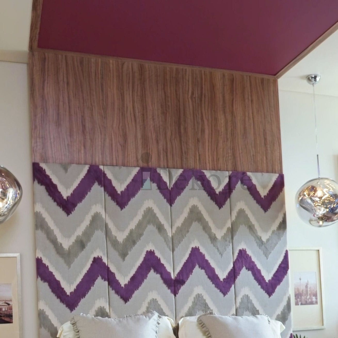 Releigh Headboard - Odile Violette - iDekore