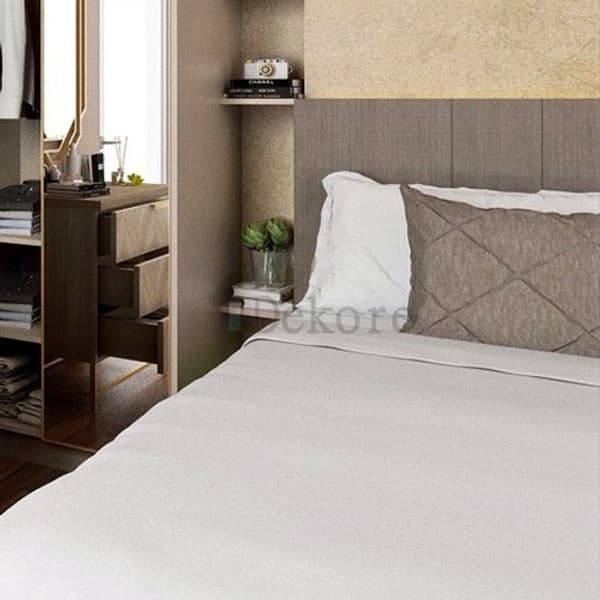 Serene Headboard Taupe - iDekore