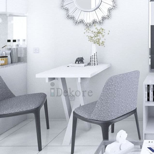 Mikado Extension Table - Cool Grey - iDekore