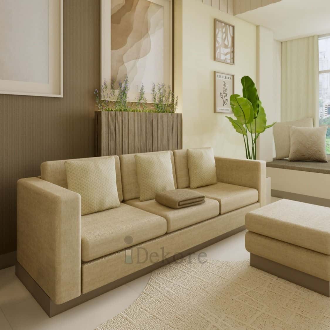 Sofa 3 Seater - iDekore