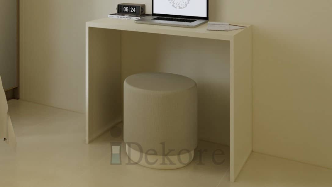 Bangku Bulat (Kamar Kedua) - iDekore