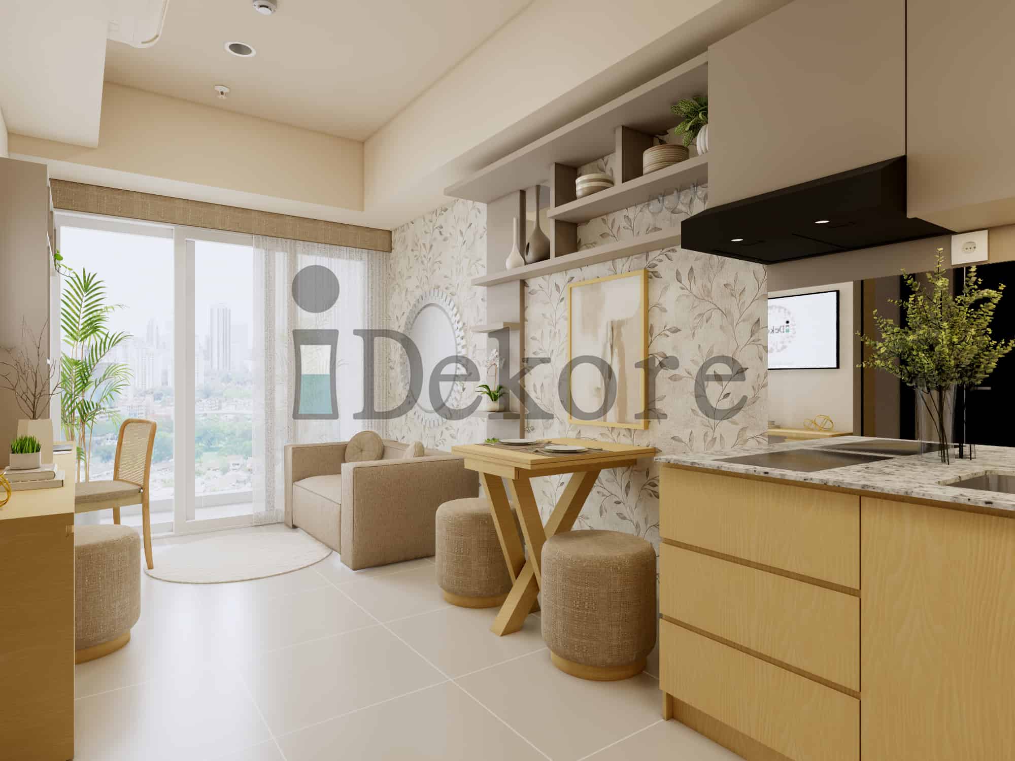 Sofa 2 Seater - Boho - iDekore