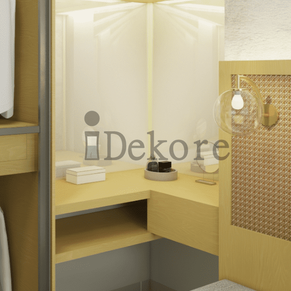 Meja Rias - Avalon + Cermin - iDekore