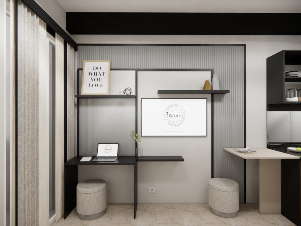 RAK DINDING MEJA KERJA - iDekore