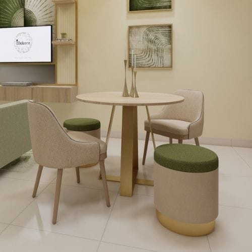 Meja Makan - Taza Panel - iDekore